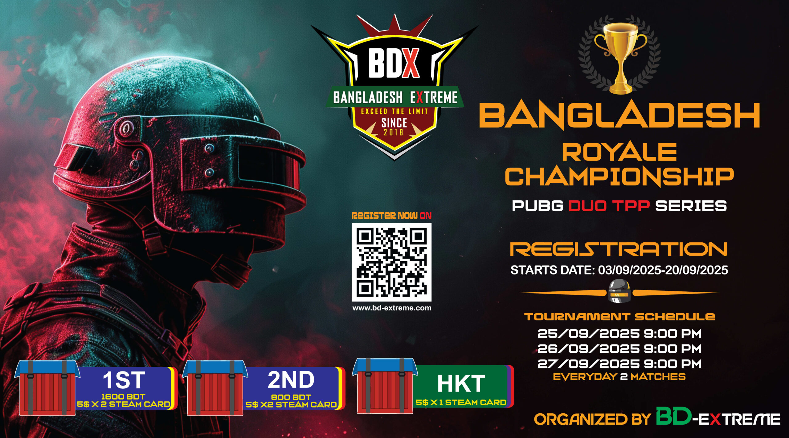 Bangladesh Royale Championship: TPP Duo Series | BD - Extreme